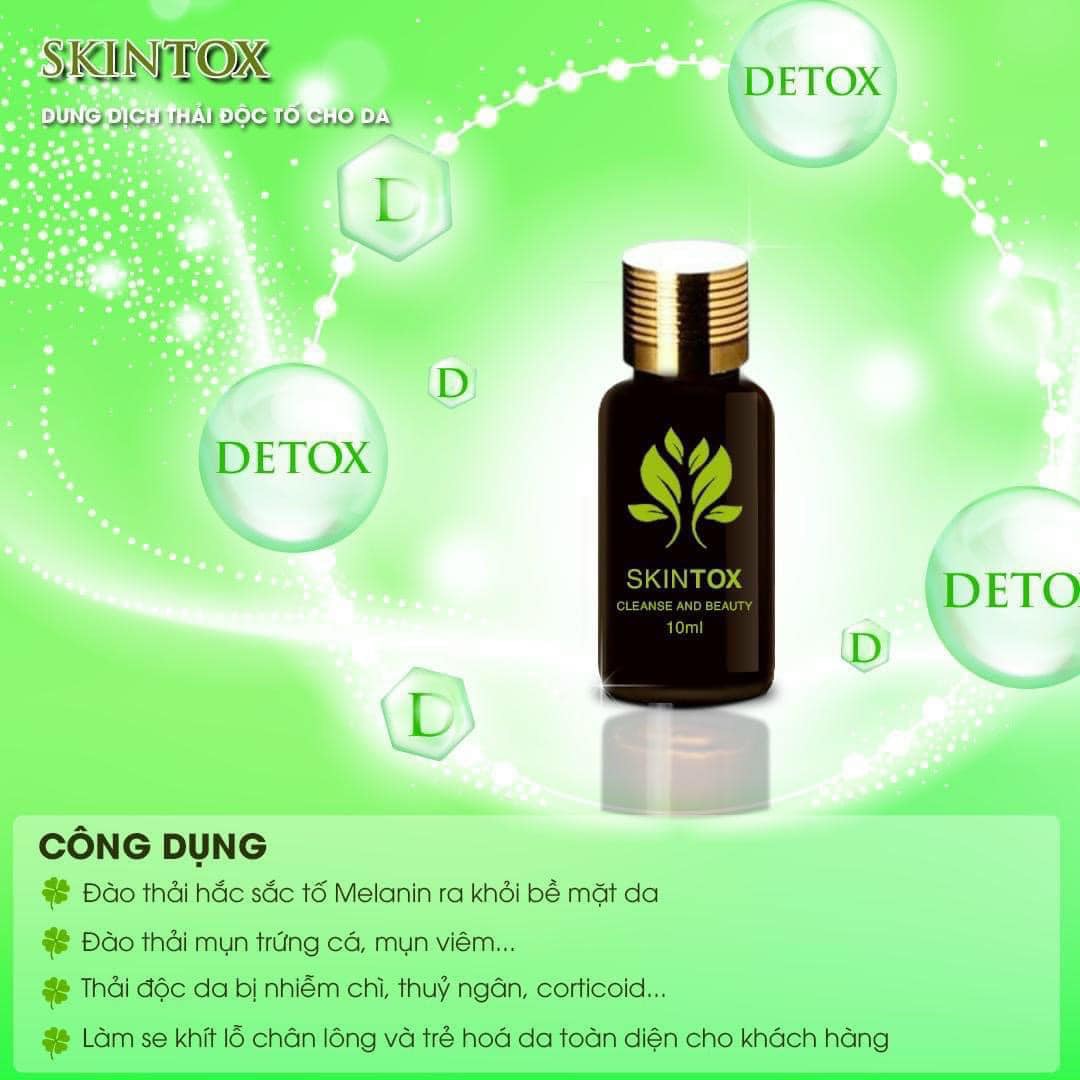 Khám phá thành phần có trong tinh chất thải độc skintox dimanlaier ...